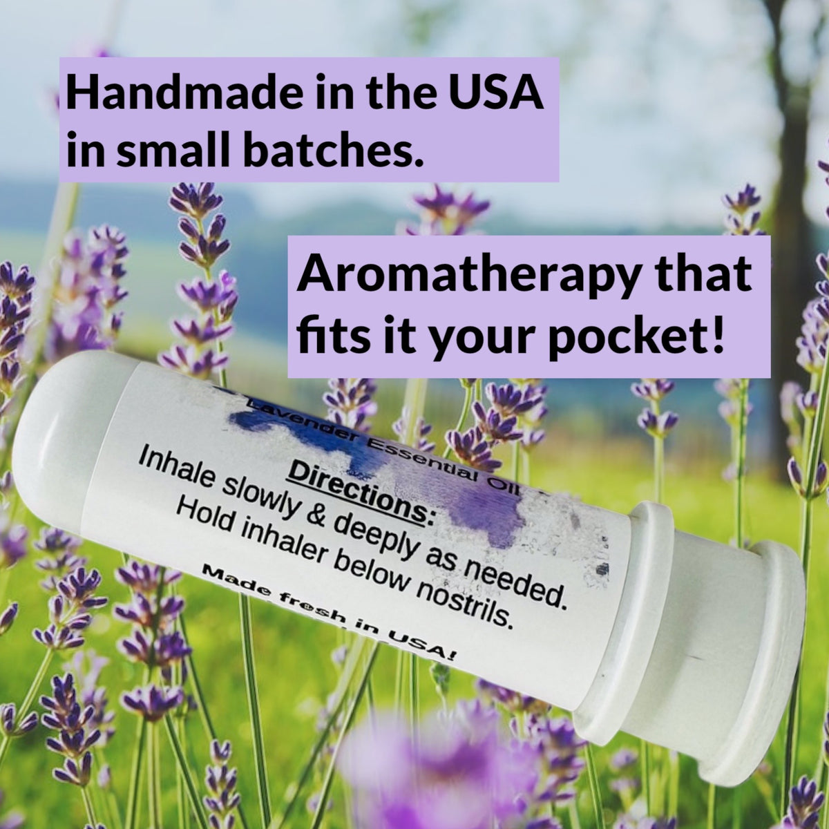 Lavender Aromatherapy Inhaler – Urban ReLeaf