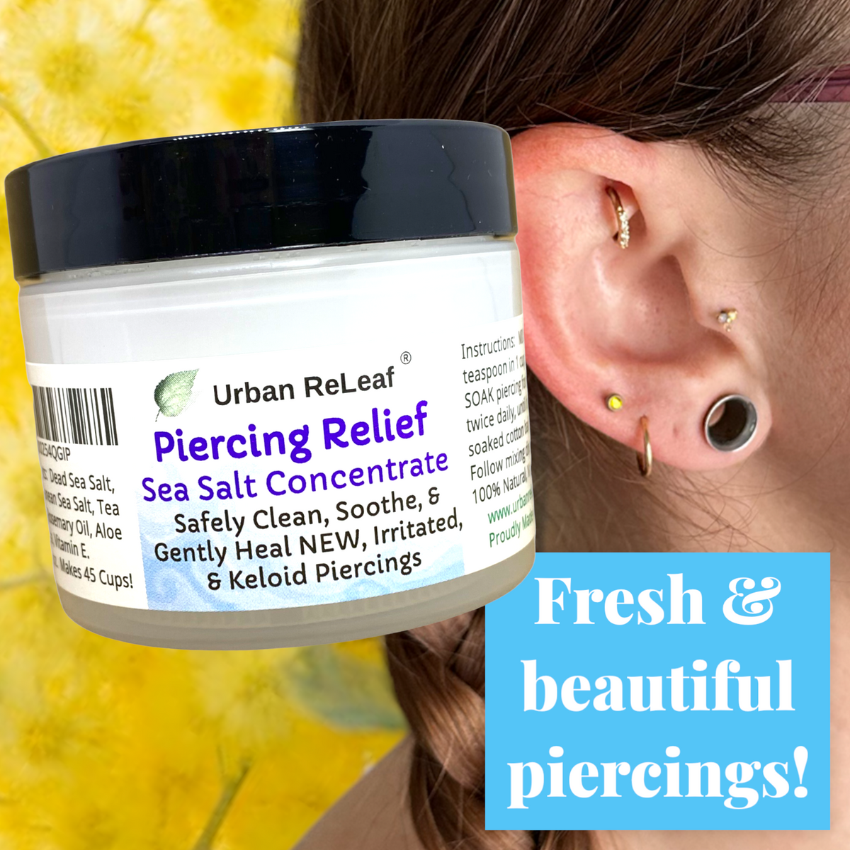 Piercing Relief Sea Salt Concentrate – Urban ReLeaf